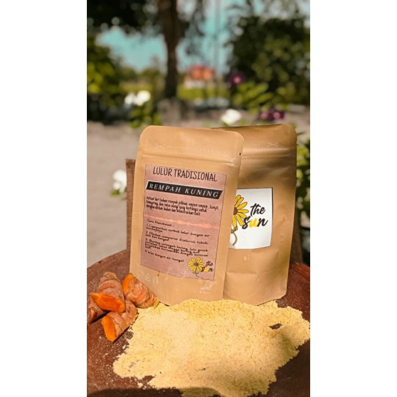 Jual LULUR REMPAH TRADISIONAL KUNING EMPON-EMPON DAN RATUS | Shopee ...