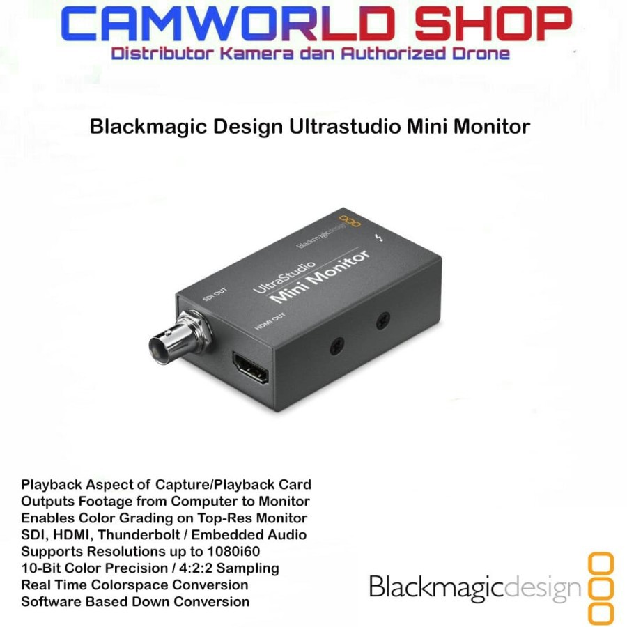Jual Blackmagic Design UltraStudio Mini Monitor | Shopee Indonesia