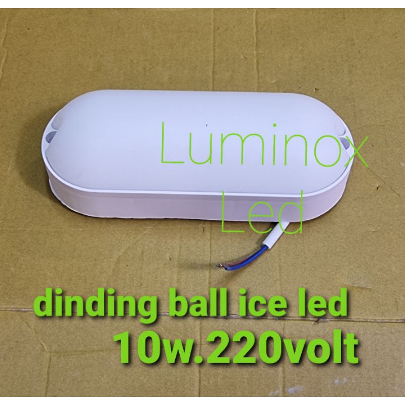 Jual lampu dinding tembok taman outdoor 10watt 10 w / kapal ball ice ...