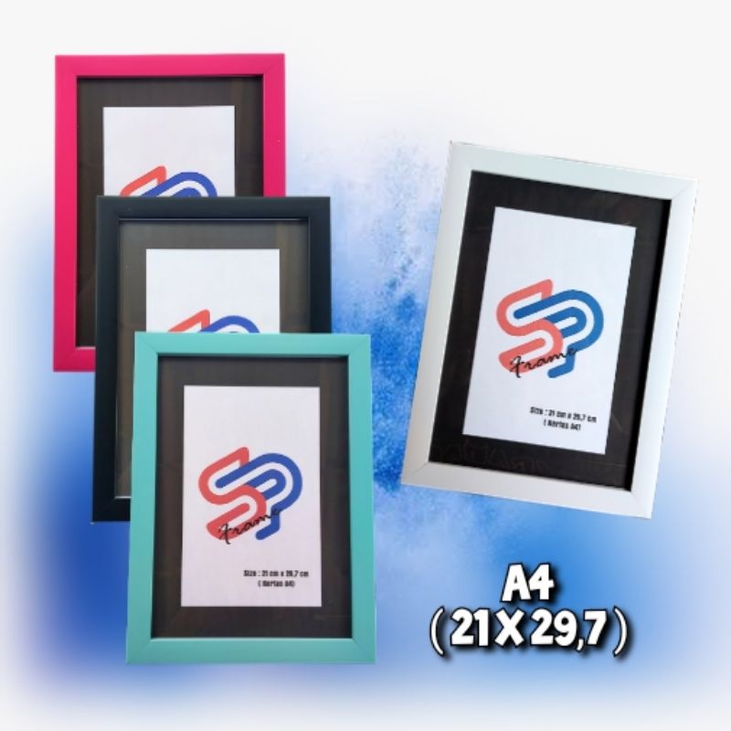 Jual PIGURA FOTO A4 BINGKAI FOTO A4 FRAME FOTO A4 21x30 cm | Shopee ...