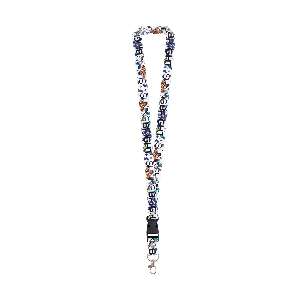 Jual Shining Bright Tali Lanyard Funney - Putih | Shopee Indonesia