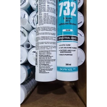 Jual dow corning 732 multi purpose sealant,dc rtv silicone 732 - Putih | Shopee Indonesia