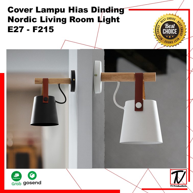 Jual Cover Lampu Hias Dinding Nordic Living Room Light / Lampu Dinding ...