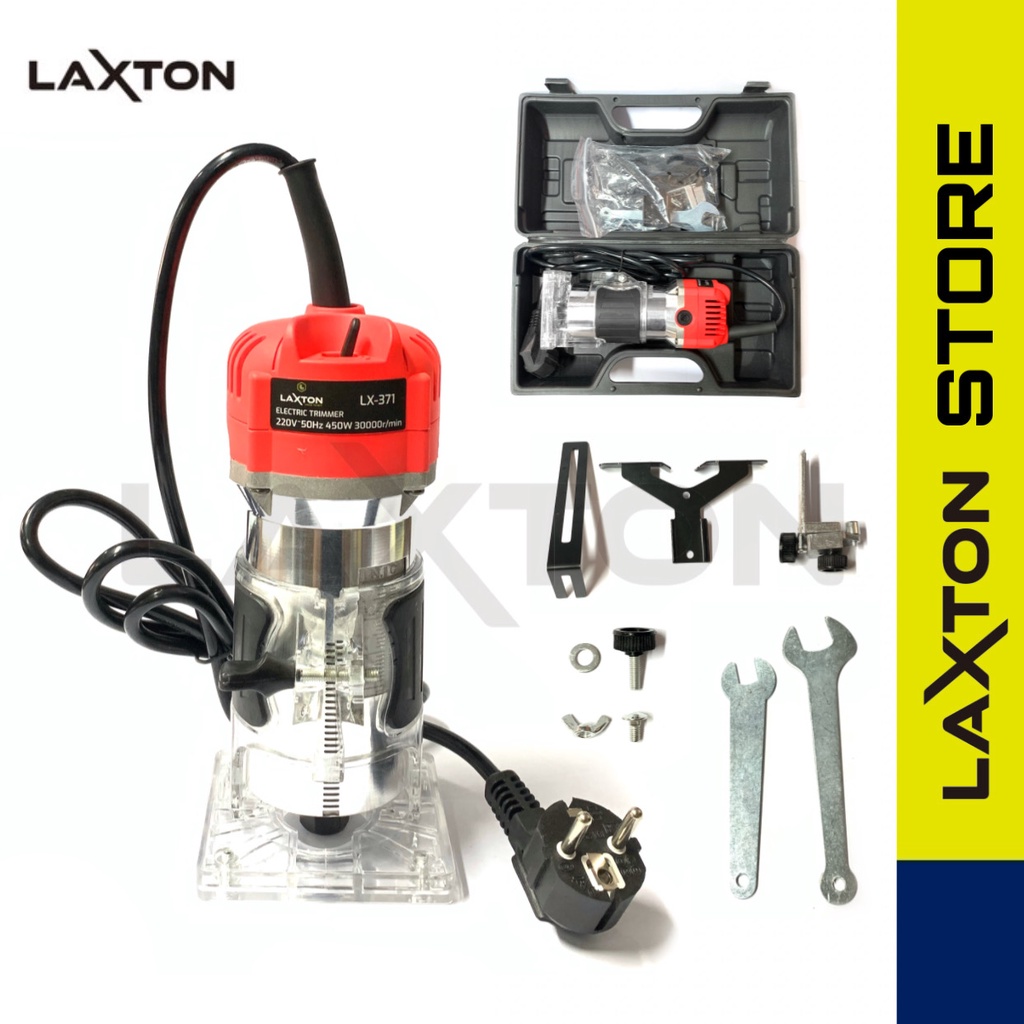 Jual MESIN router trimmer profil kayu wood trimmer LAXTON LX371 MURAH ...