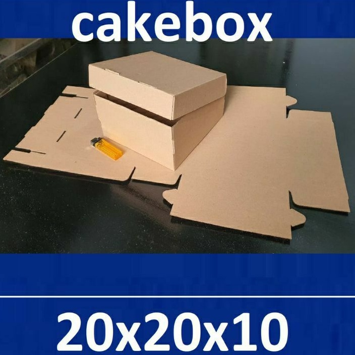 Jual kardus box kotak tebal untuk kue cake ultah hampers kado DIY gift ...