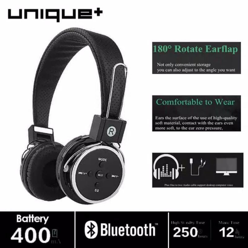 Jual Headphone B05 Wireless / Headset Bluetooth V4.0 Stereo Bass ...