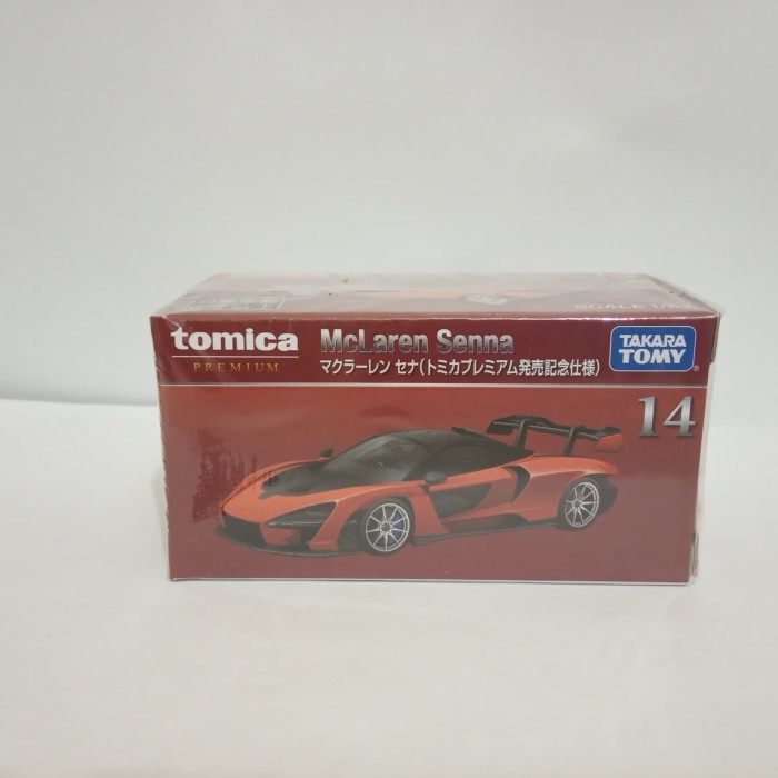 Jual Tomica Premium 14 McLaren Senna orange diecast mobil takara tomy ...