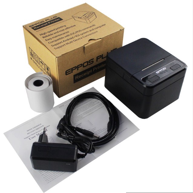 Jual Printer Thermal EPPOS PLUS 58mm POS58L - USB BLUETOOTH Murah | Shopee Indonesia