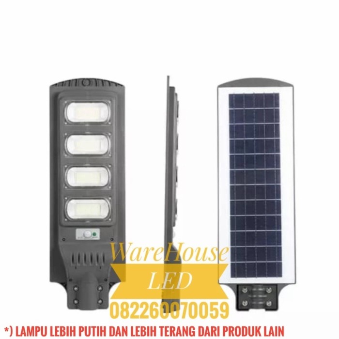 Jual Lampu Jalan Solar Panel Tenaga Surya 120W Led 120Watt 120 Watt Smd ...