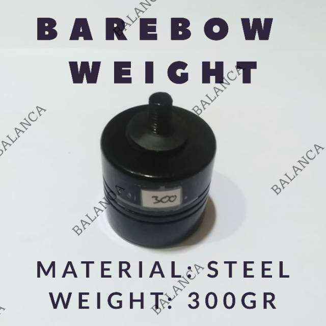 Jual Weight Barebow 300gram - Pemberat Busur Panah Bare Bow - Weight ...