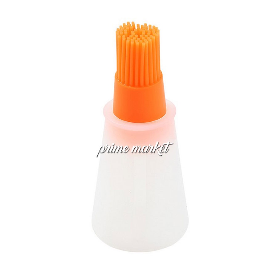 Jual Botol kuas minyak silikon + Tutup BBQ Goreng Kue Roti / Basting ...