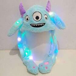 Jual Topi Karakter Monster Inc / Topi tik tok / Bunny Hat Led / Topi ...