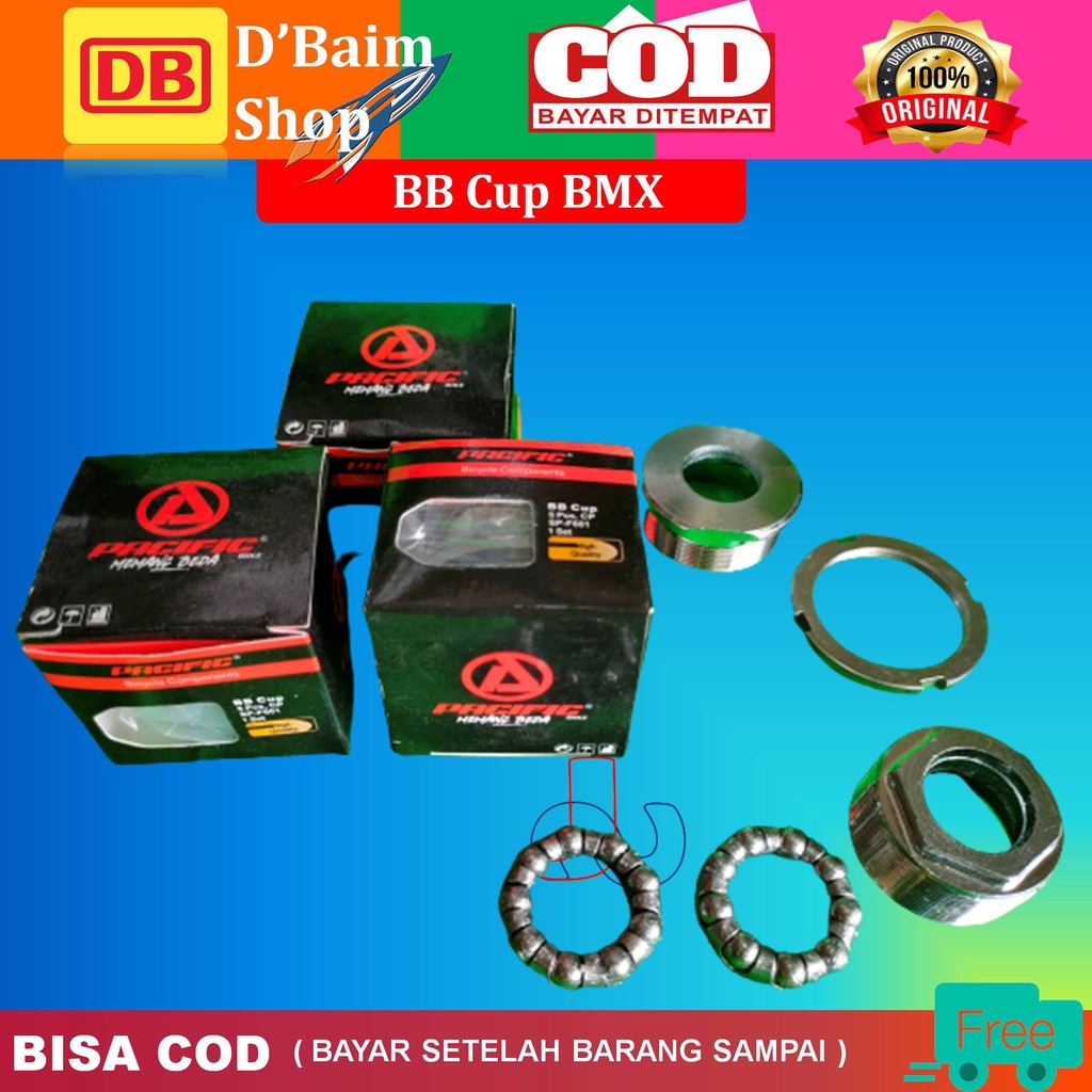 Jual BB Cup Sepeda Sarang Pelor Pedal Atau Tenga Satu Set | Shopee ...