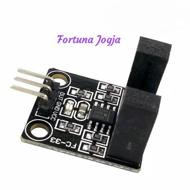 Jual Modul LM393 Sensor Pengukur Kecepatan Photoelectric Infrared DC 5V ...