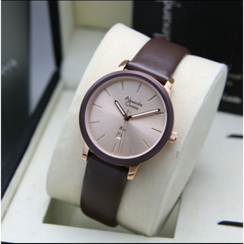 Jual ORIGINAL GARANSI RESMI JAM TANGAN WANITA ALEXANDRE CHRISTIE ROSE ...