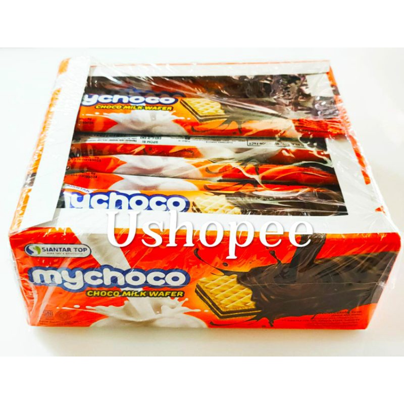 Jual Mychoco choco milk wafer isi 20 pcs | Shopee Indonesia