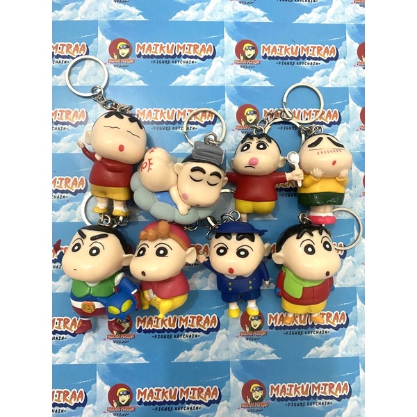 Jual Figure Keychain / Gantungan Kunci Shincan Himawari Pahlawan ...
