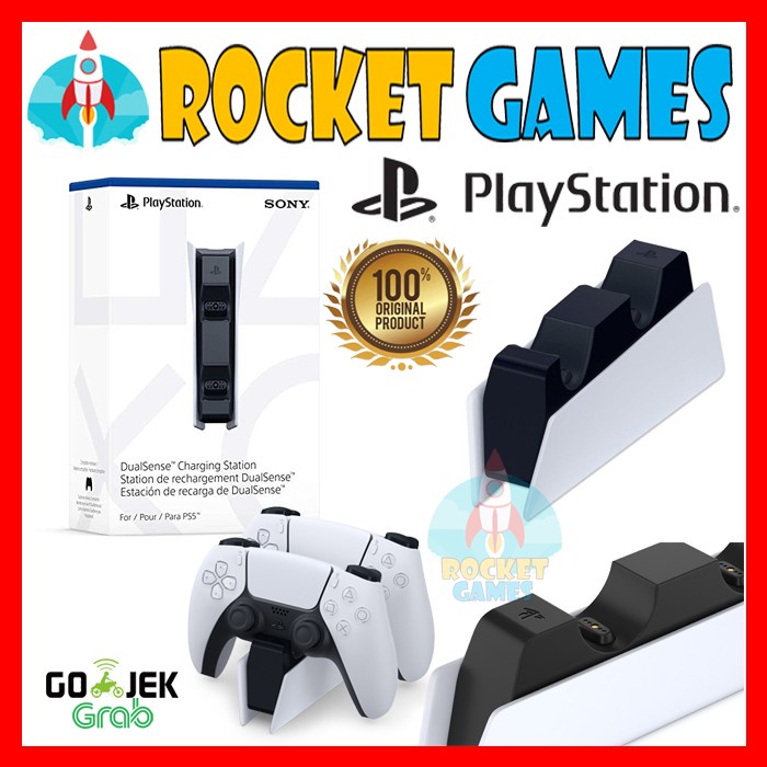 Jual Dualsense Charging Station Ps5 Original / Charging Dock Stick Ps5 ...