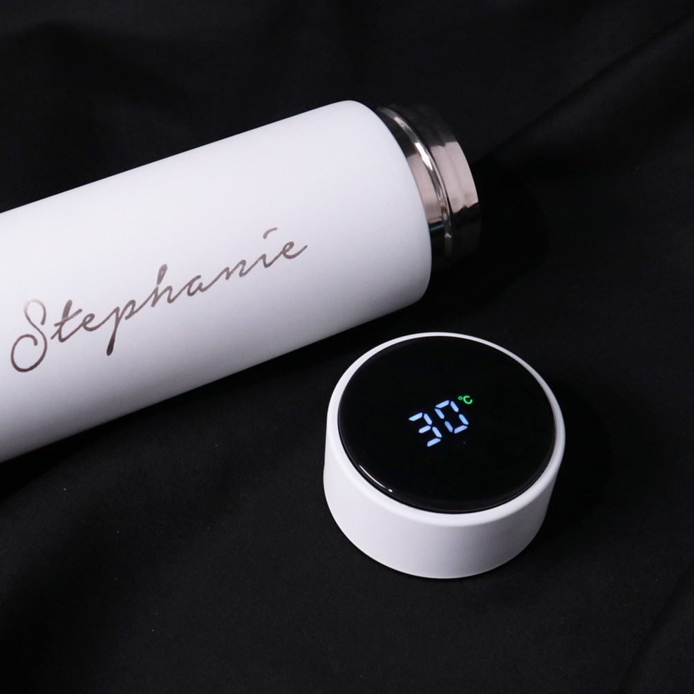 Jual Custom Termos LED Custom Tumbler LED Temperatur Suhu Botol Vacuum ...