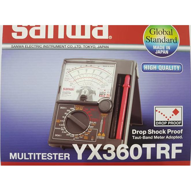 Jual Multimeter Digital SANWA YX360TRF ( YX 360 TRF / YX-360TRF ...