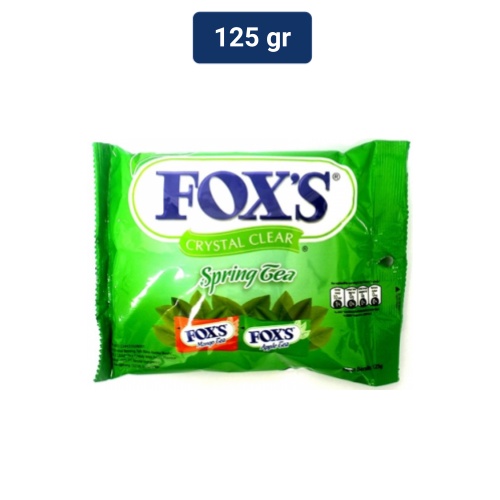 Jual Foxs Crystal Clear Permen Spring Tea 125 gr | Shopee Indonesia