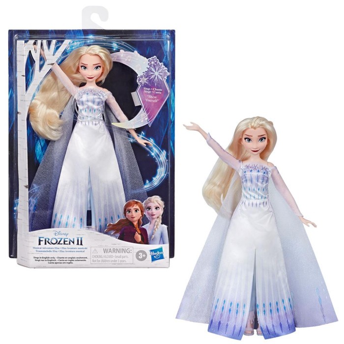 Jual Disney Princess Frozen II Elsa and Anna Singing Lights Up Musical ...