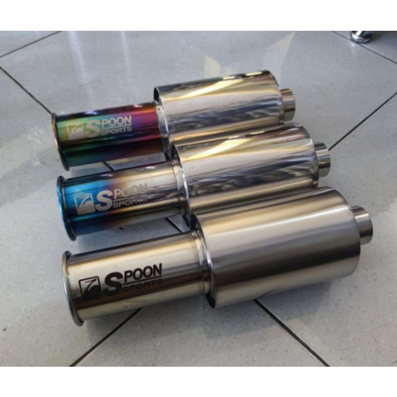 Jual Knalpot Mobil Spoon Muffler Agya Ayla Sigra Xpander Yaris Civic ...