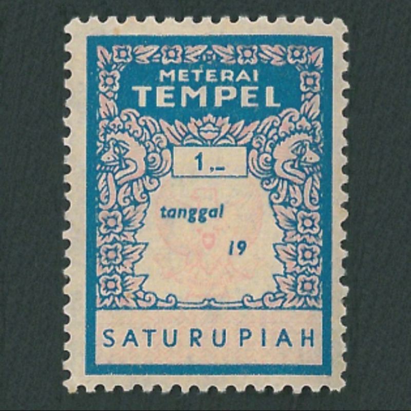 Jual Meterai Materai Tempel Lama Tahun 1970 Rp 1 | Shopee Indonesia
