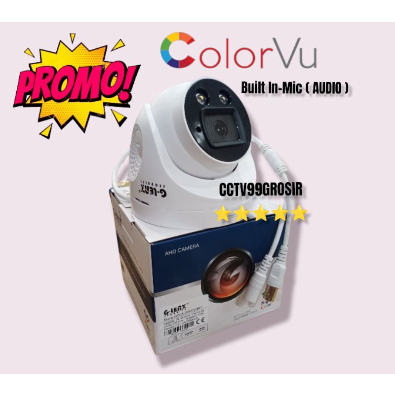 Jual Kamera Cctv Indoor Glenz Full Color 2Mp Built In - Mic ( AUDIO ...