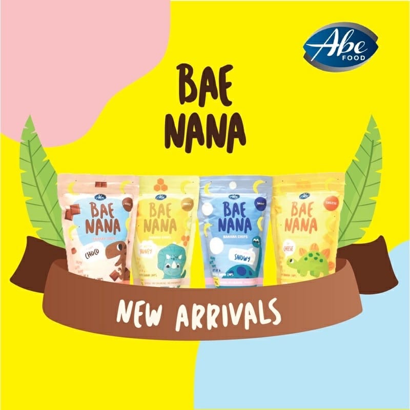 Jual ABE FOOD BAENANA SNACK KERIPIK PISANG 70GR | CEMILAN SEHAT ANAK ...
