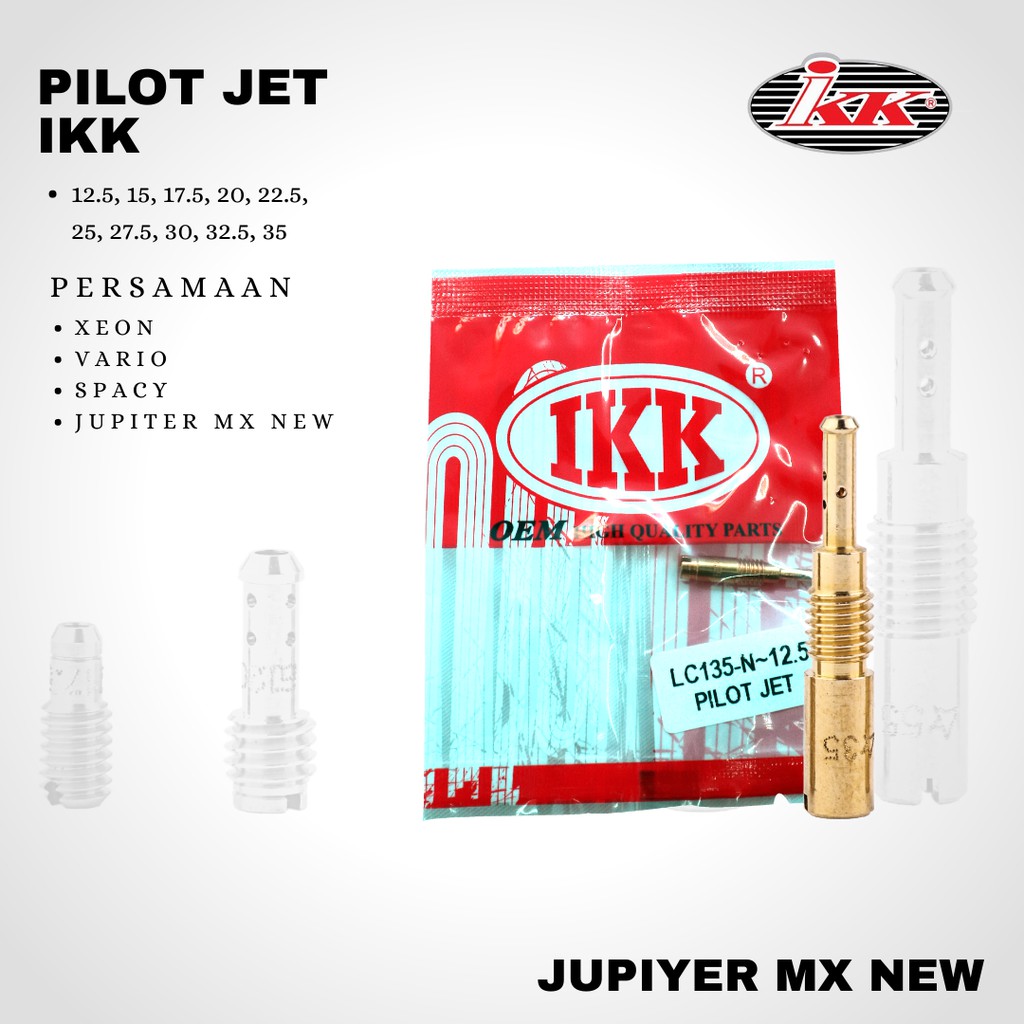 Jual Pilot jet spuyer IKK xeon jupiter mx new Vario spacy | Shopee ...