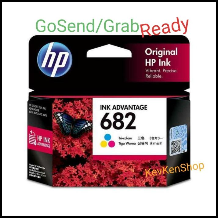 Jual Hp 682 Original Black Hitam Atau Color Warna Colour Tinta Printer ...