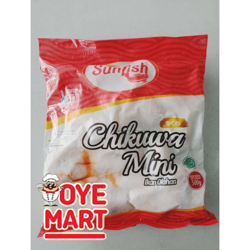 Jual CHIKUWA MINI SUNFISH 500GR HARGA PROMO / BASO /IKAN | Shopee Indonesia