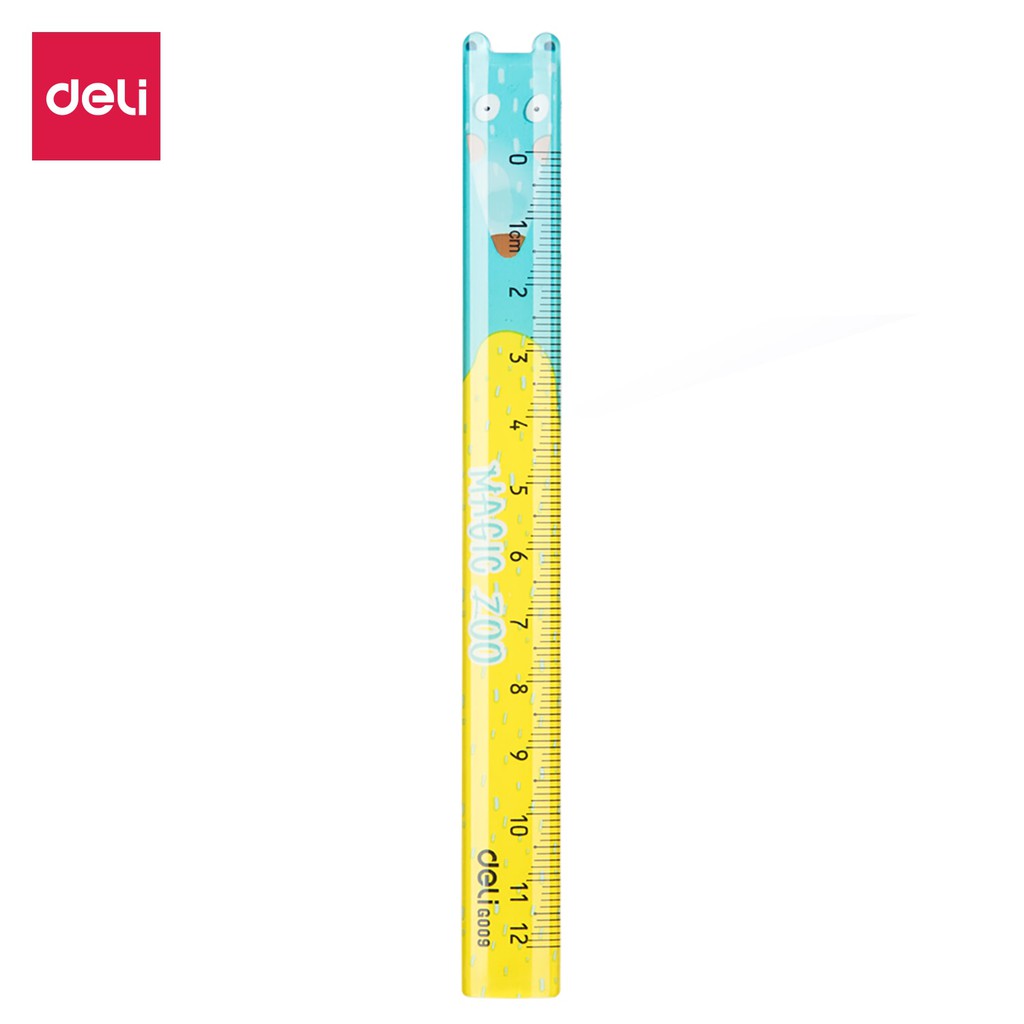 Jual Deli Penggaris Sekolah Desain Kartun 12cm EG00902 | Shopee Indonesia
