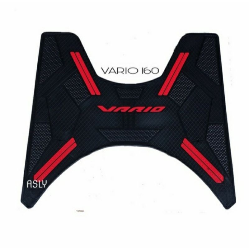 Jual Karpet Motor Vario 160 Bordes Vario 160 Pijakan kaki Vario 160 Original AHM | Shopee Indonesia