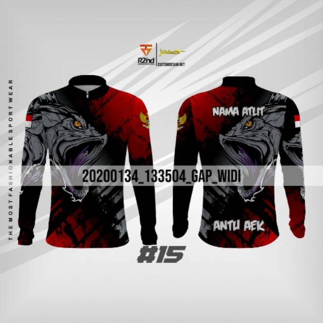 Jual Jersey mancing printing custom desain | Shopee Indonesia
