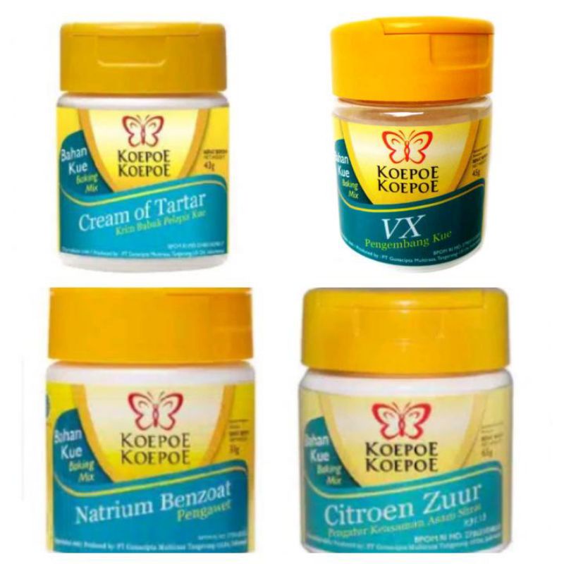 Jual koepoe Natrium Benzoat / Kopoe VX / V.X / Kupu Cream of Tartar ...