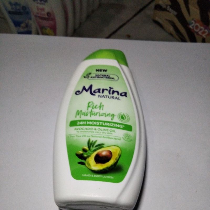 Jual Marina body lotion natural 95ml & 190ml/marina hand & body lotion | Shopee Indonesia