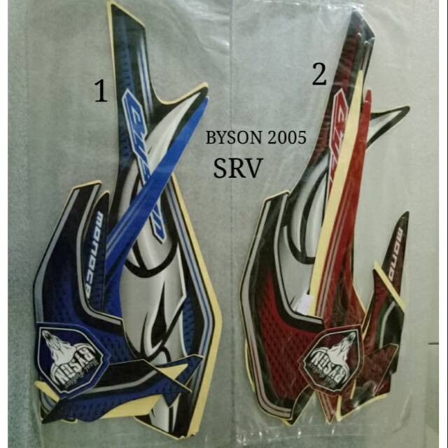Jual STRIPING/ STICKER BYSON TAHUN 2005 UNTUK MODEL STANDAR | Shopee ...