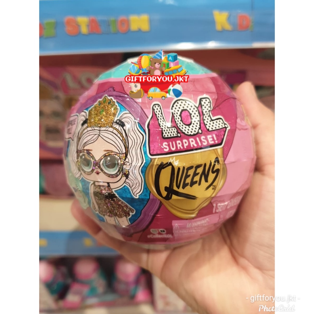 Jual LOL Surprise Queens Doll 9 Surprises Mainan Boneka Anak Mini Toy ...