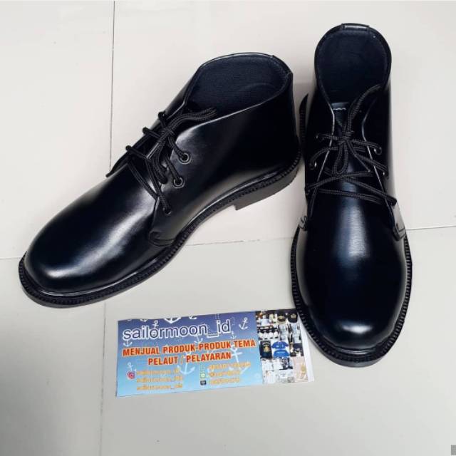 Jual SEPATU PDH PREMIUM SEPATU PDH MURAH SEPATU TARUNA PELAYARAN SEPATU ...