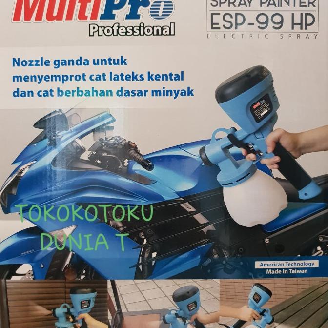 Jual Multipro ESP-99HP Spray Gun Electric Spray Painter Paint Gun ...