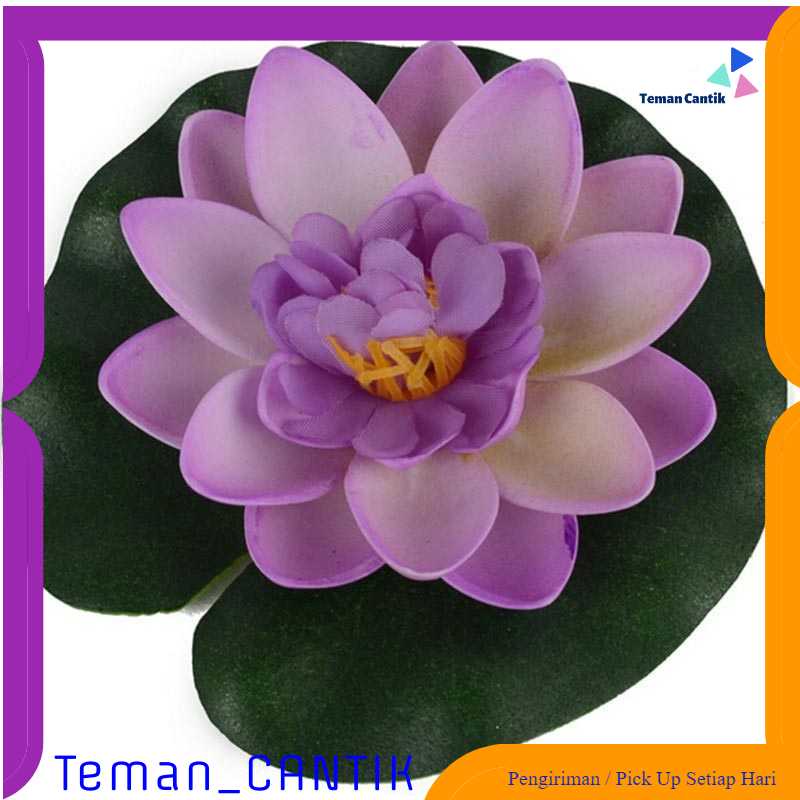 Jual TC-DA1 Bunga Lotus Imitasi Dekorasi Kolam Taman - QZ20 | Shopee ...