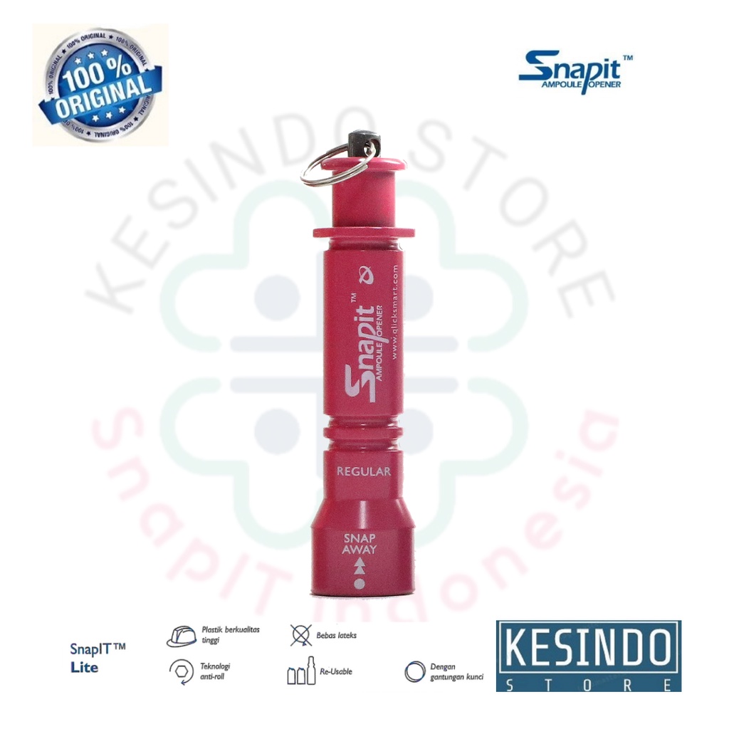Jual [SATU2NYA] SnapIT Pembuka Ampul Ampoule Opener SnapIT - ORIGINAL ...