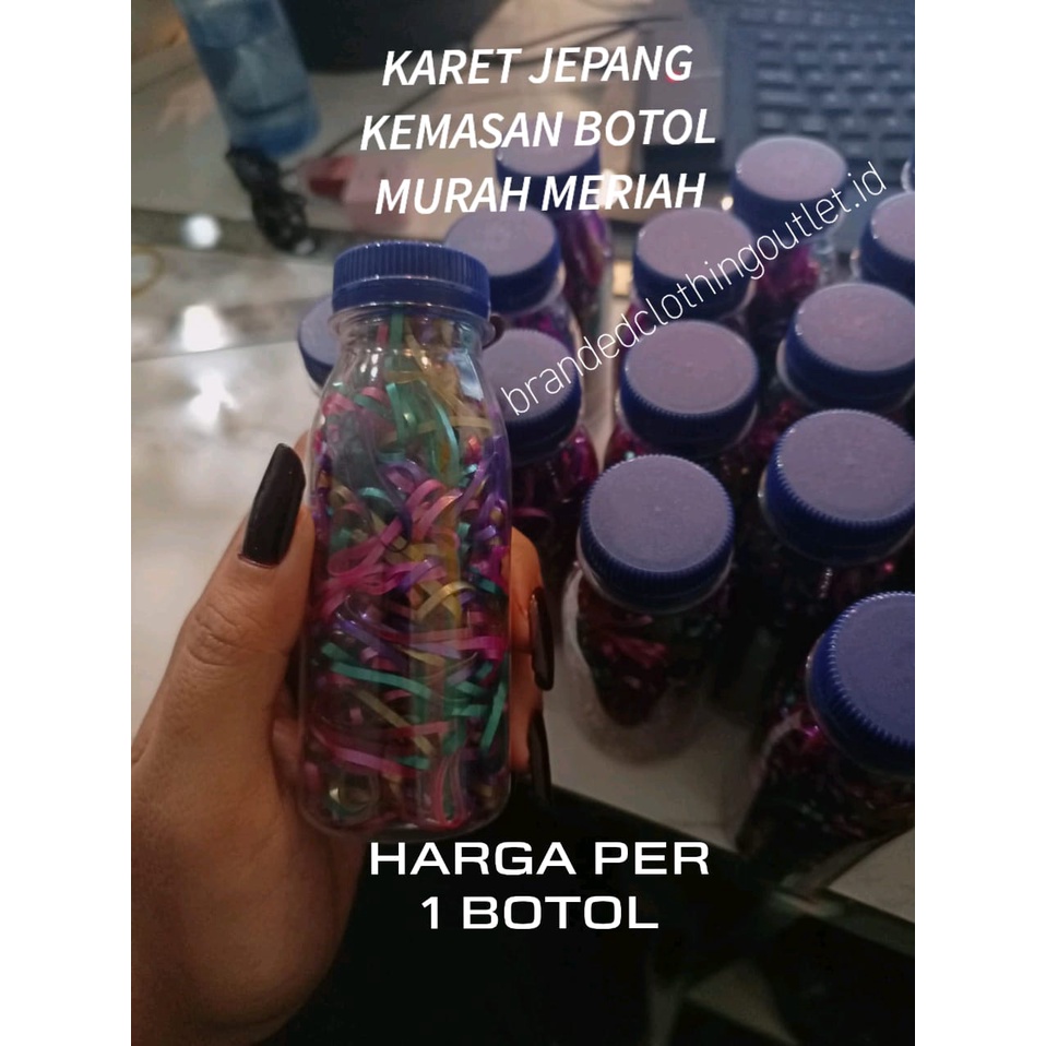 Jual KARET JEPANG KEMASAN BOTOL MURAH MERIAH | KARET JEPANG WARNA ...