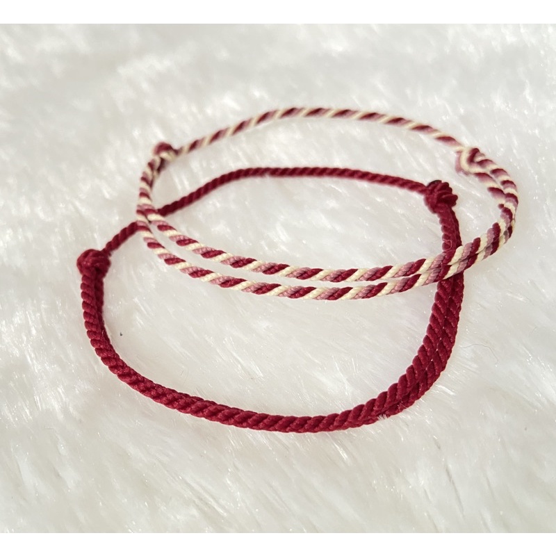 Jual [variasi A] 2pcs Gelang Tali Ulir Simple l Gelang Tali Cute l ...
