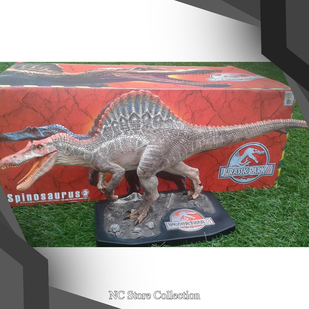 Jual Dinosaurus Jurassic Park Licensed W-Dragon Spinosaurus 1/35 Statue ...