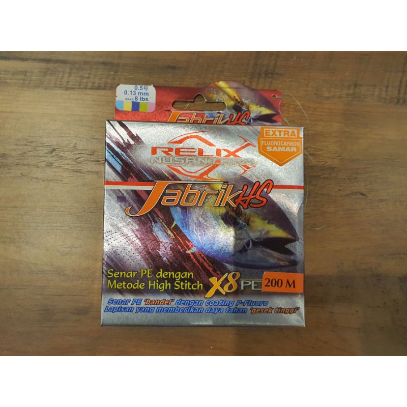 Jual Senar PE Jabrik HS Relix Nusantara PE 0.5 | Shopee Indonesia