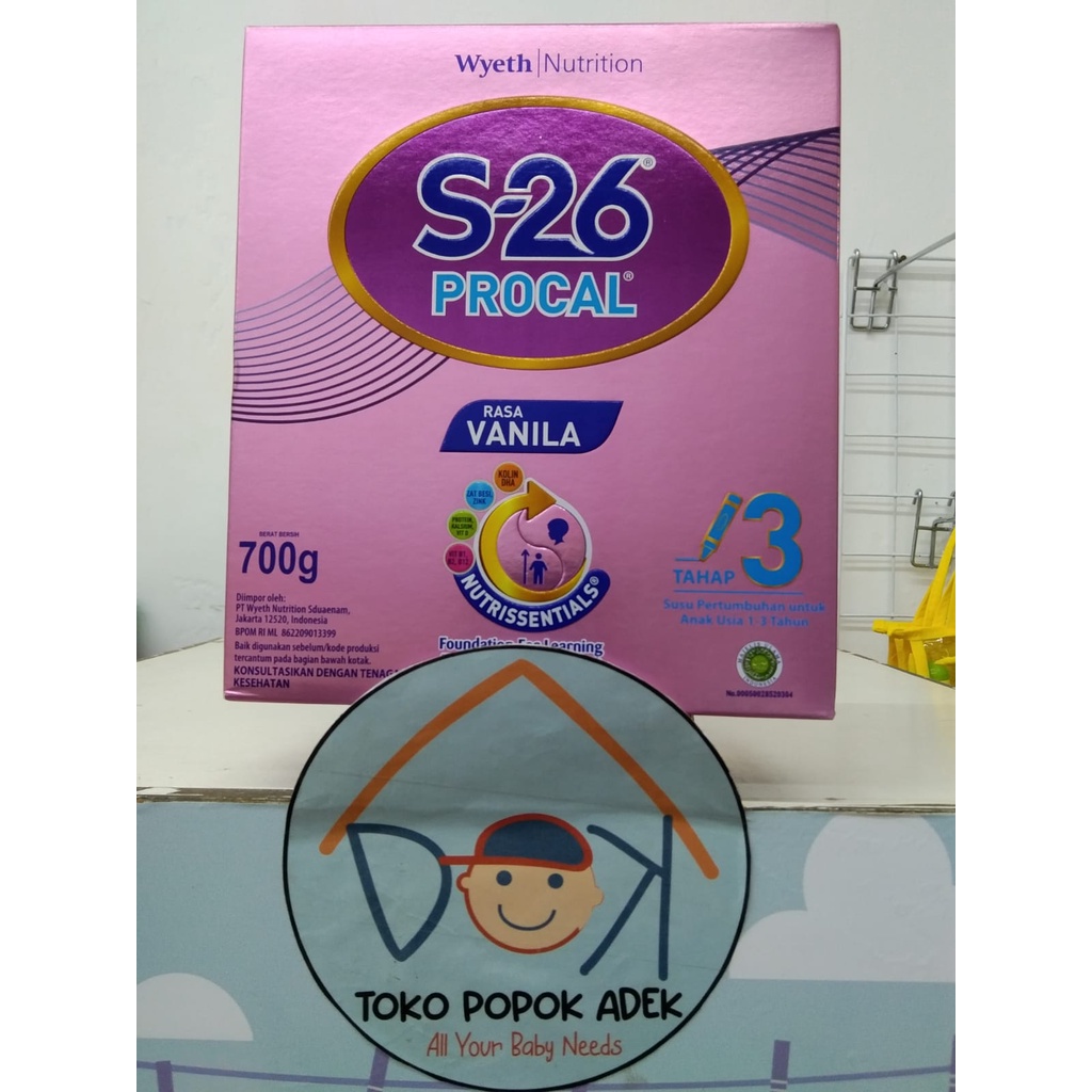 Jual S-26 Procal Tahap 3 400 g dan 700g kemasan Box | Shopee Indonesia