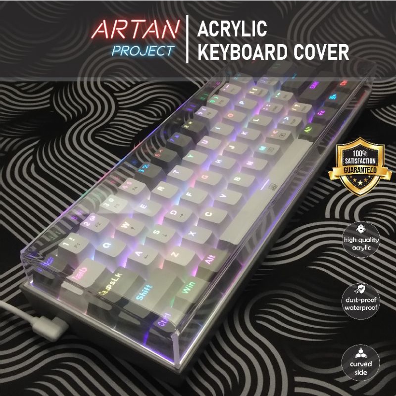 Jual Acrylic keyboard cover akrilik / penutup pelindung keyboard ...